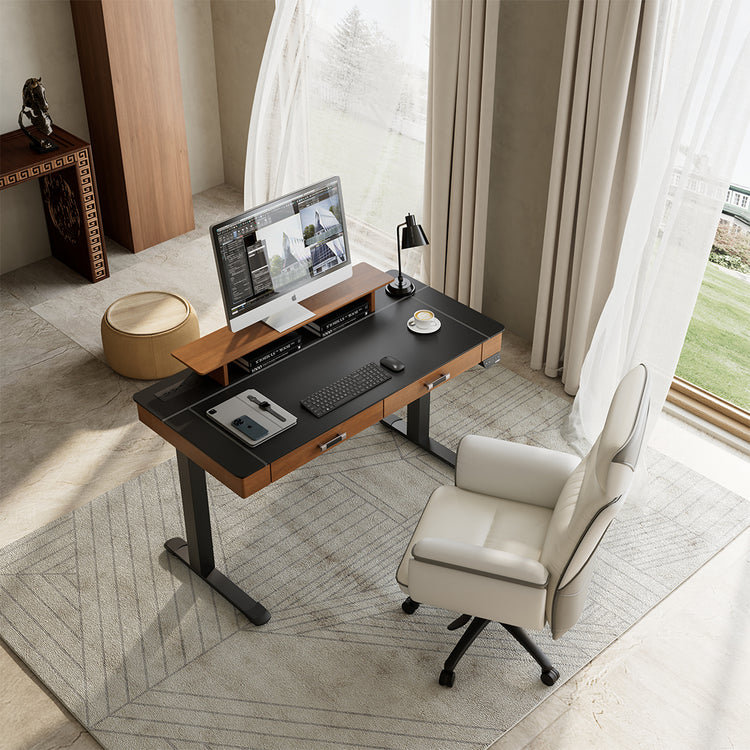 10 Standing Desk Yoga Poses to Create a Strong Core & Relieve Back, Hi