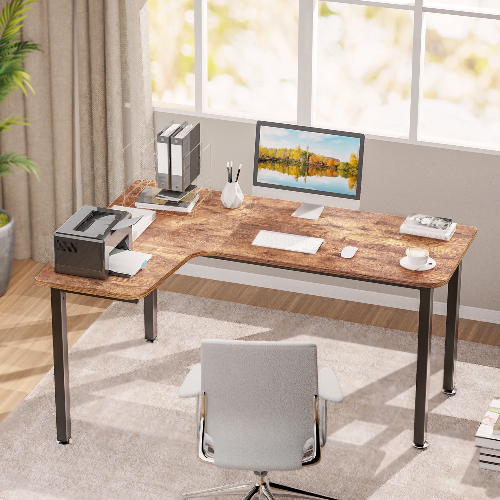 Eureka Ergonomic | Standing L Shaped Desks and Gaming Desks