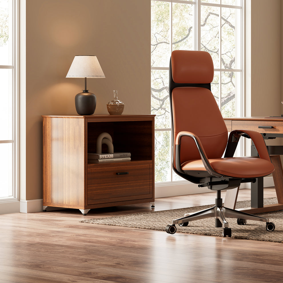 Eureka Ergonomic Display File Storage Cabinet - Modern Office Storage