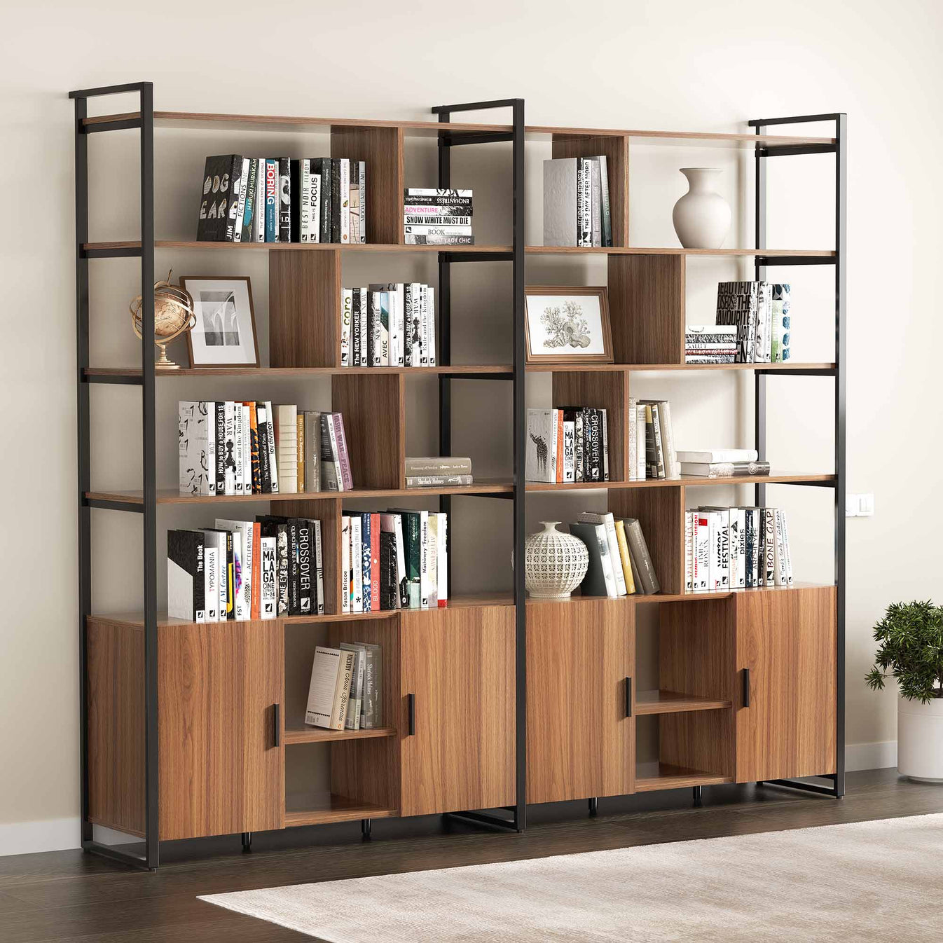 Eureka Ergonomic | Wooden Bookcase | Bookshelf Cabinet
