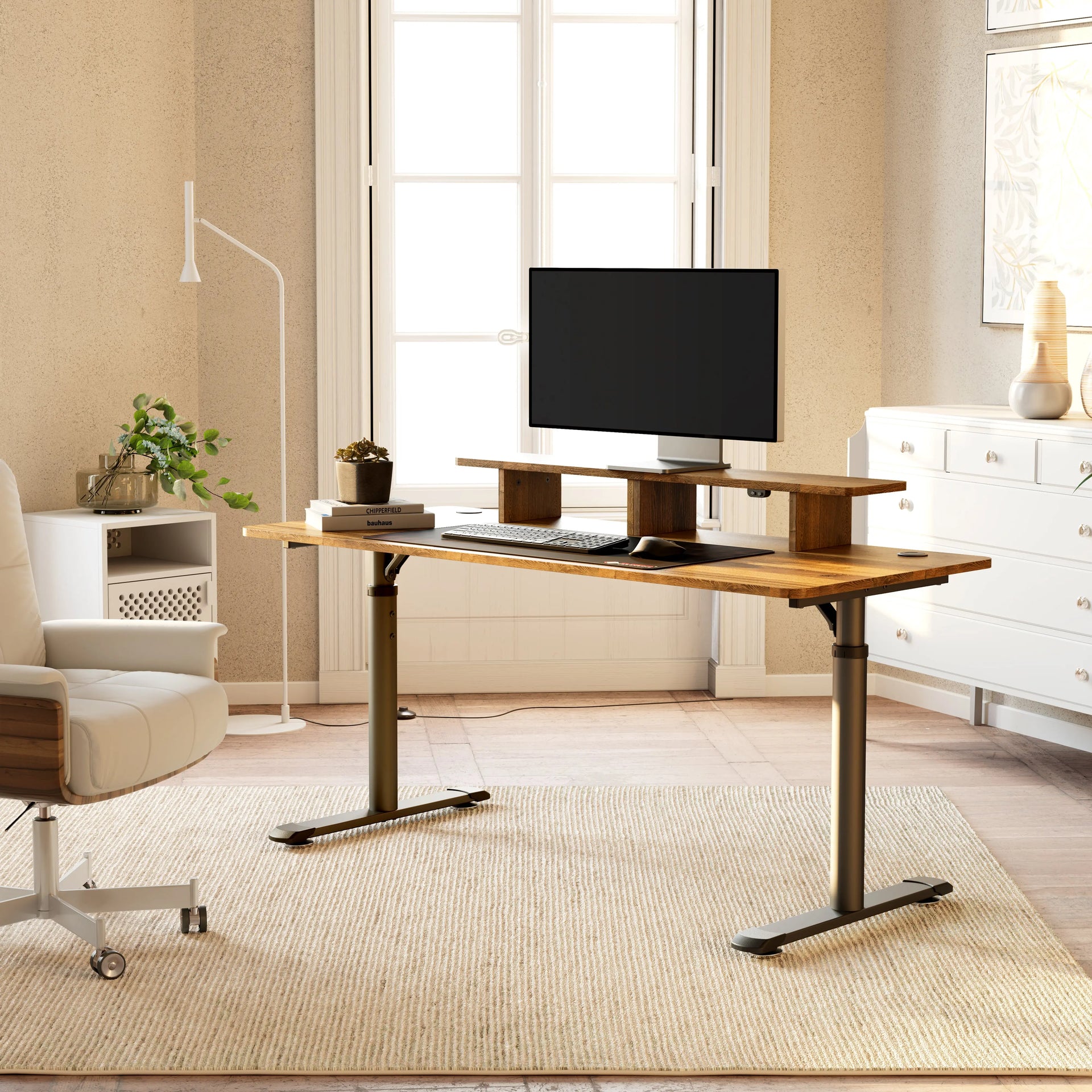 Manual Height Adjustable Desks – Eureka Ergonomic