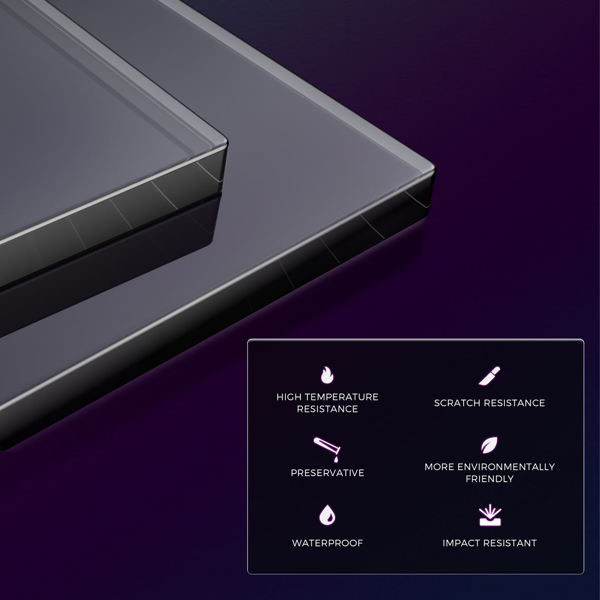 Eureka Black Glass Desktop L Shape Standing Desk with Cable Management