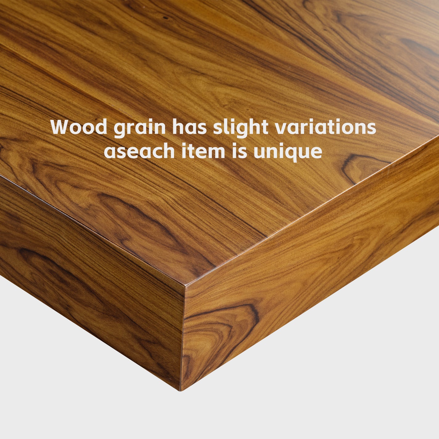 Eureka Ergonomic Square Solid-wood Coffee Table with Sunken Desktop