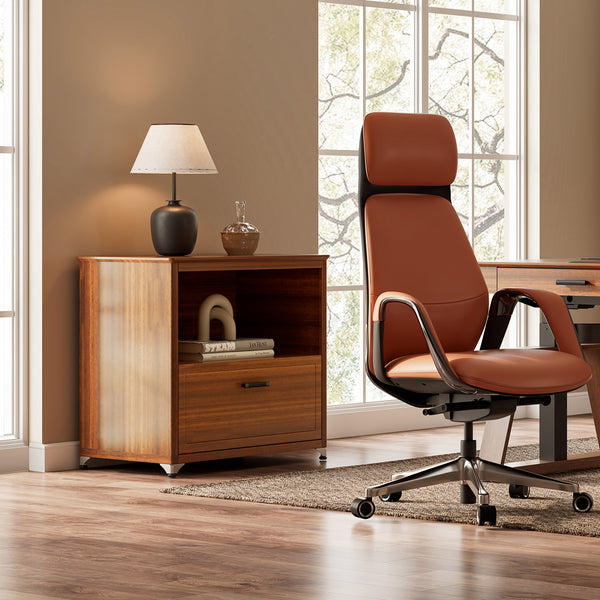 Eureka Ergonomic Display File Storage Cabinet - Modern Office Storage