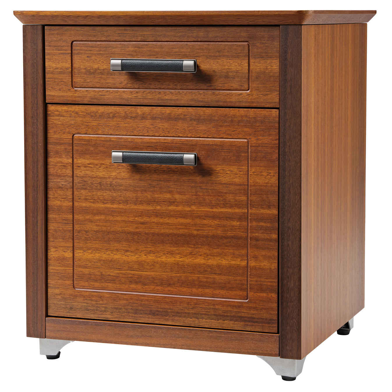 Eureka Ergonomic Mid Century Modern File Cabinet 2 Drawer Home Office