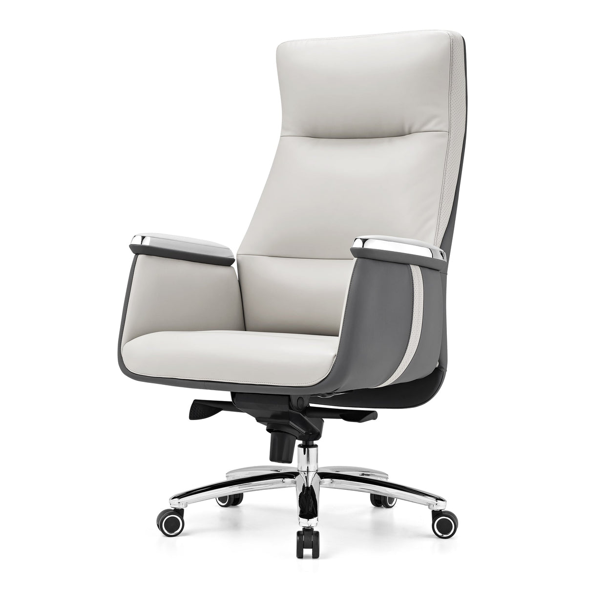 Eureka Ergonomic comfy leather executive office chair with high back