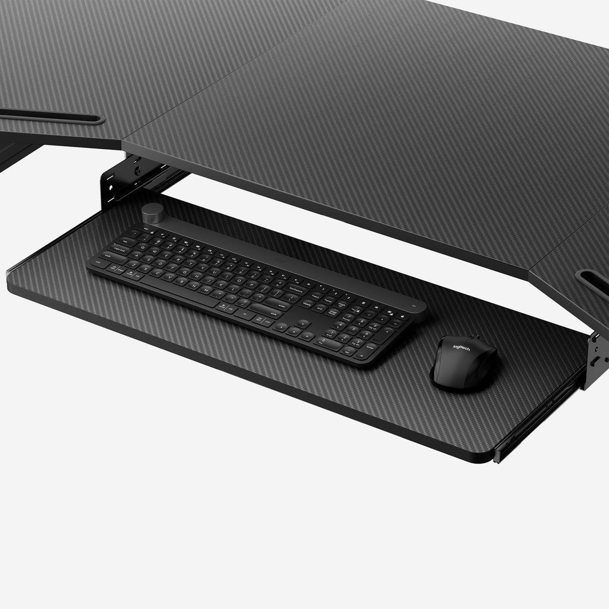 Eureka Ergonomic Adjustable Pull-out Keyboard Tray for Home office