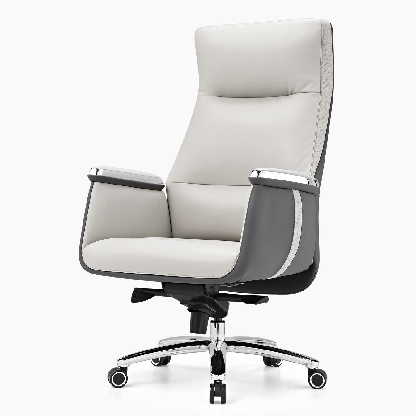 Eureka Ergonomic comfy leather executive office chair with high back