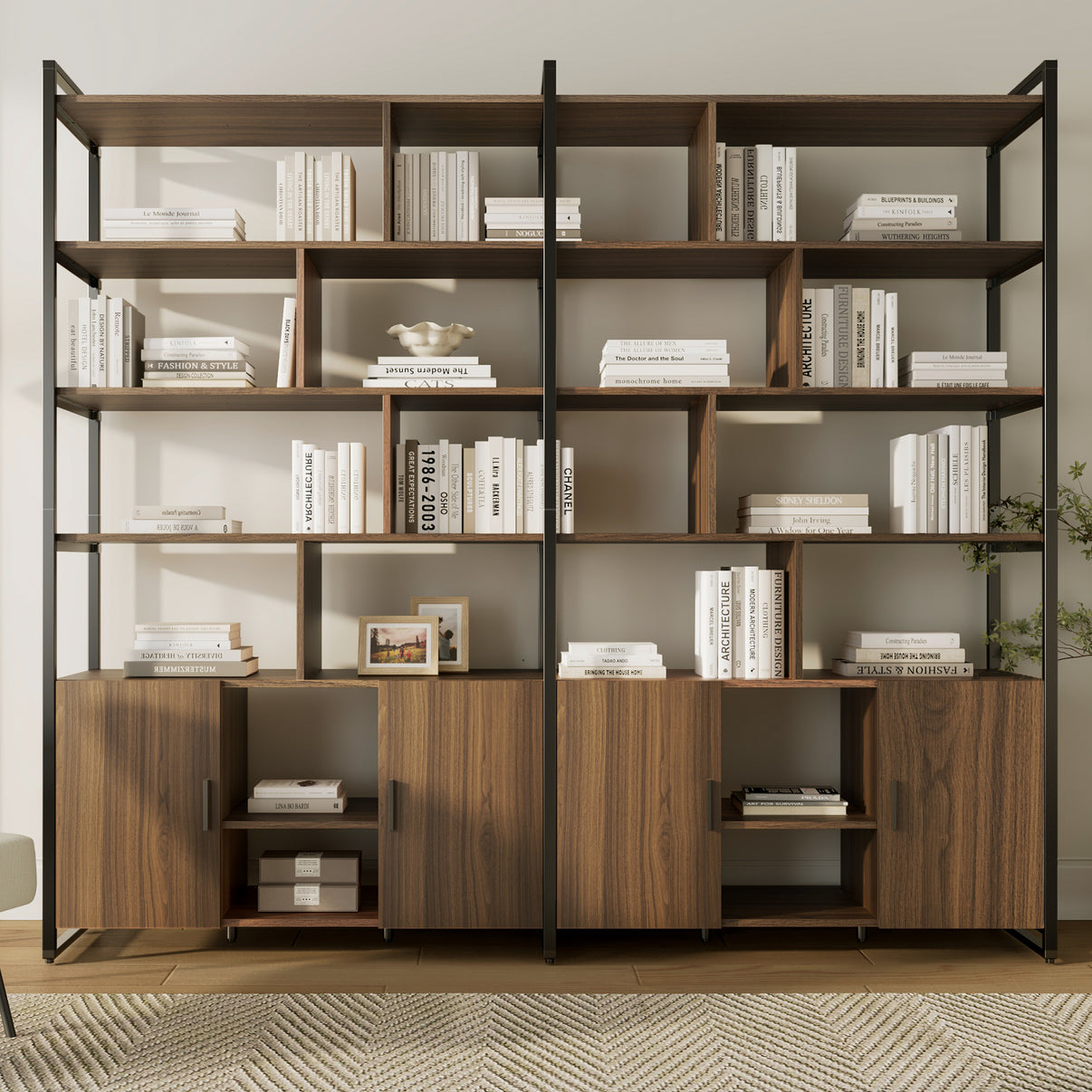 Eureka Ergonomic | Wooden Bookcase | Bookshelf Cabinet